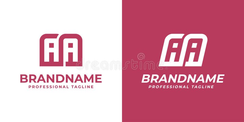 Letters AA Monogram Line Logo, Suitable for Any Business with AA ...
