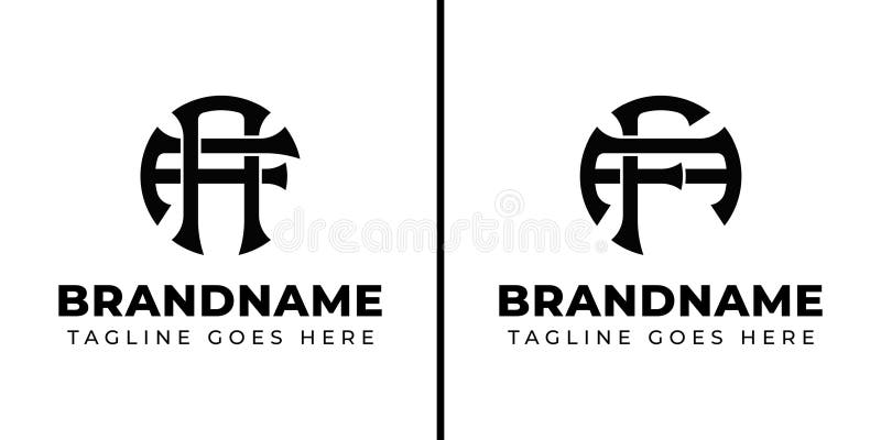 Letters AF and FA Monogram Logo, Suitable for Business with FA or AF ...
