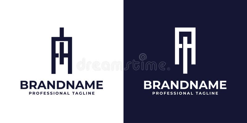 Letters AI and IA Monogram Logo, for Business with IA or AI Initials ...