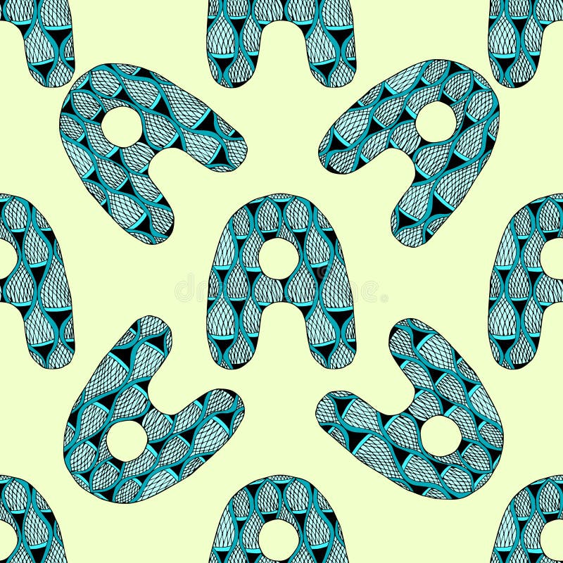 Letters of the Alphabet. Best for Design, Web, Greetings. Seamless ...