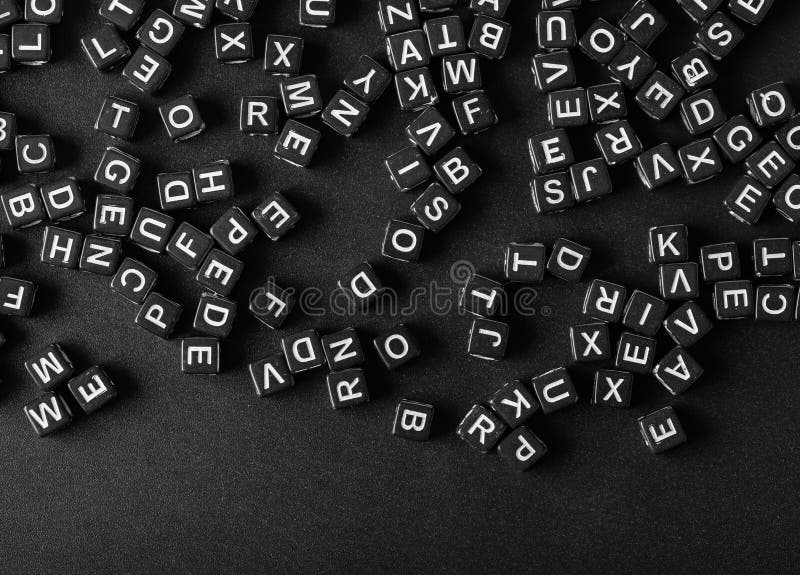 Letters of the alphabet stock photo. Image of abstract - 78942596