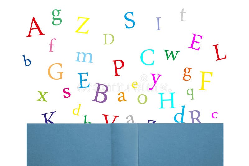 Letters Coming Out Book Stock Illustrations – 27 Letters Coming Out ...