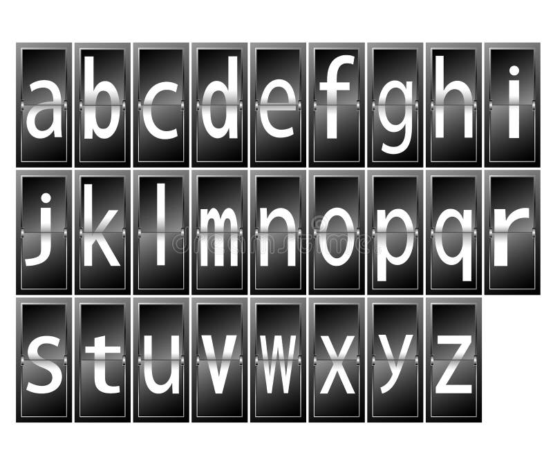 Airport board letters stock vector. Illustration of board - 30381038