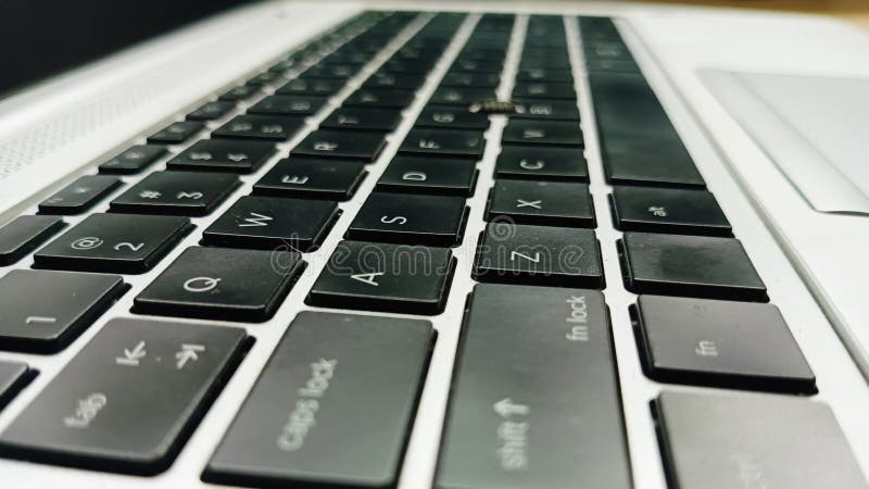 Letters Arranged Neatly on the Keyboard Stock Photo - Image of letters ...