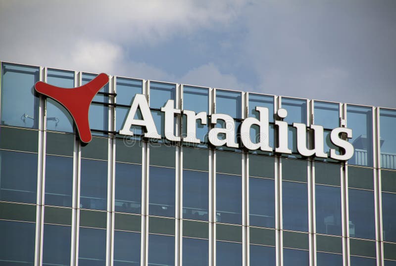 Atradius Building, Cardiff Bay. Wales Editorial Photo - Image of ...