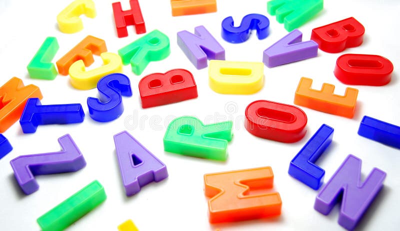 Alphabet Letters Background Stock Photo - Image of learn, childhood ...