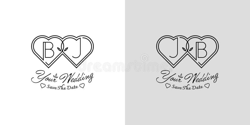 Jb Initials Logo Stock Illustrations – 549 Jb Initials Logo Stock ...