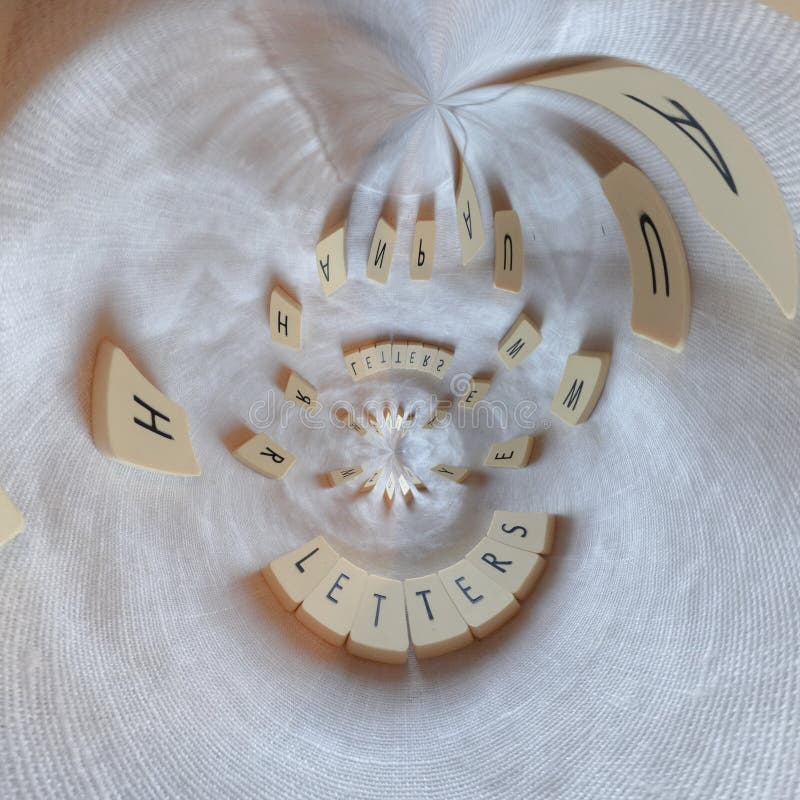 Letters in Blocks Abstract Background Art Stock Photo - Image of ...