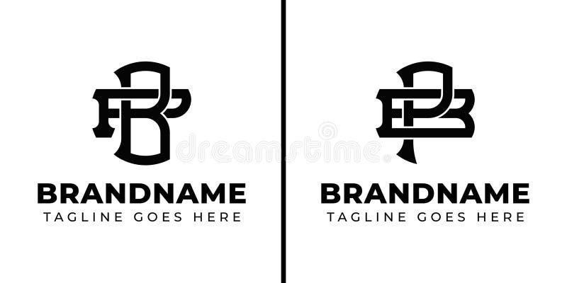 Letters BP and PB Monogram Logo, Suitable for Business with PB or BP ...