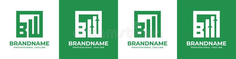 Letters BW or B Financial Logo, Great for Financial Planning and ...