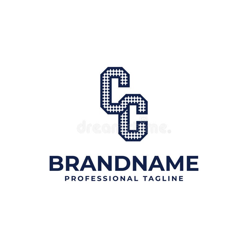 Letters CC Dot Monogram Logo, Suitable for Business with CC Initials ...