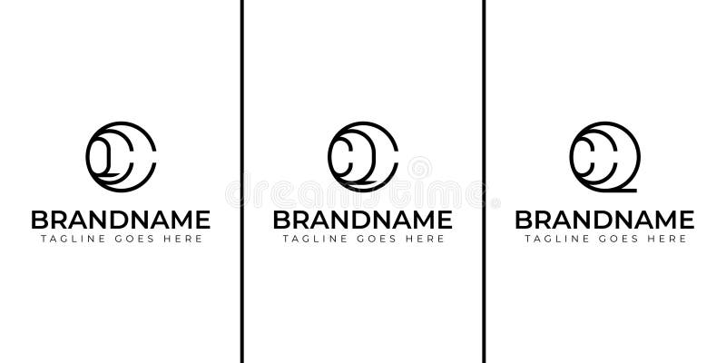 Cqc Qcc Monogram Circle Logo Stock Illustrations – 1 Cqc Qcc Monogram ...