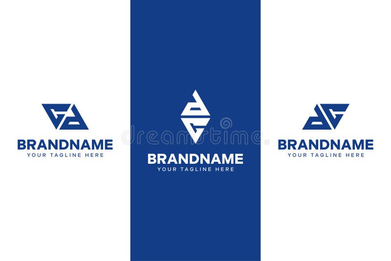 Letters CD and DC Triangle Logo, Suitable for Any Business with CD or ...