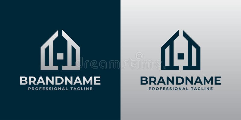 Letters CD Home Logo, Suitable for Any Business with CD or DC Initials ...