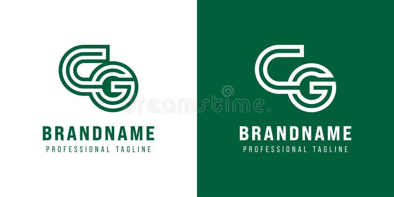 Letters CG Monogram Logo, Suitable for Any Business with GC or CG ...