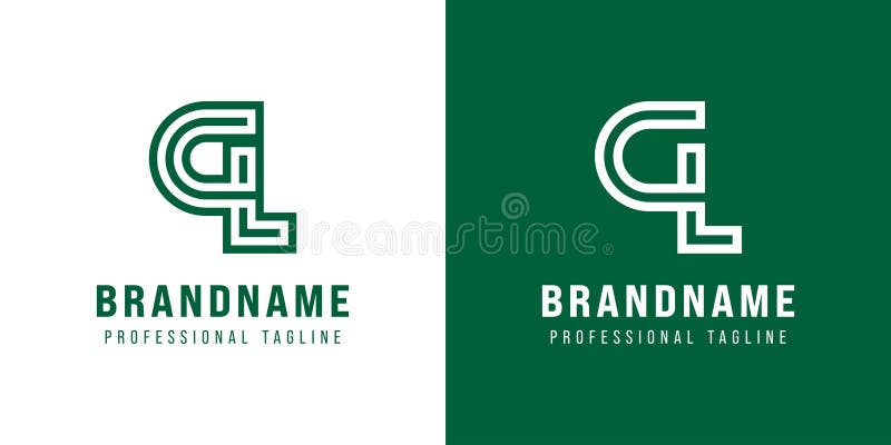 Letters CL Monogram Logo, Suitable for Any Business with LC or CL ...