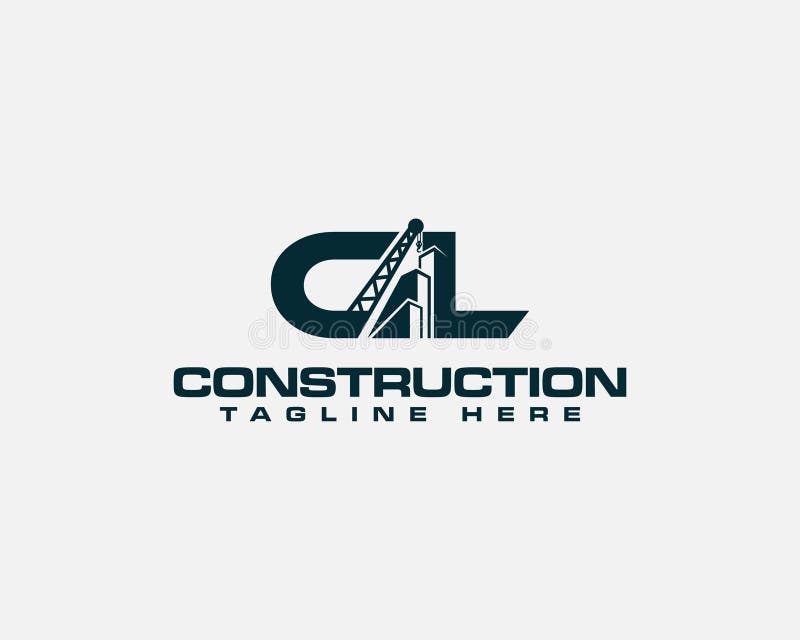 Real Estate Construction Logo Stock Vector - Illustration of font ...