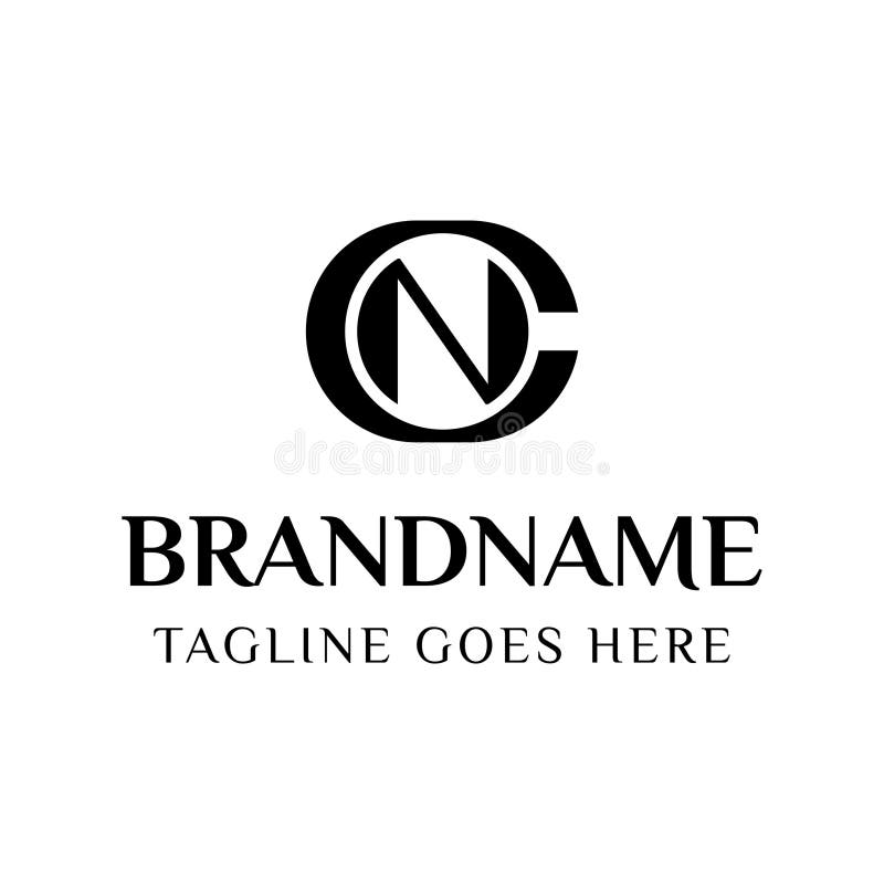 Letters CN Monogram Logo, for Any Business or Identity with CN or NC ...