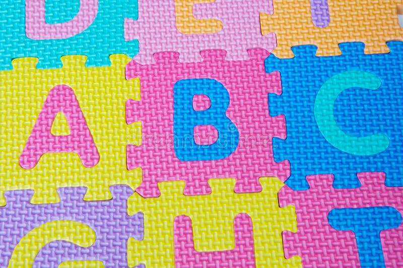 Letters of Colors of the Alphabet Stock Image - Image of jumbled ...