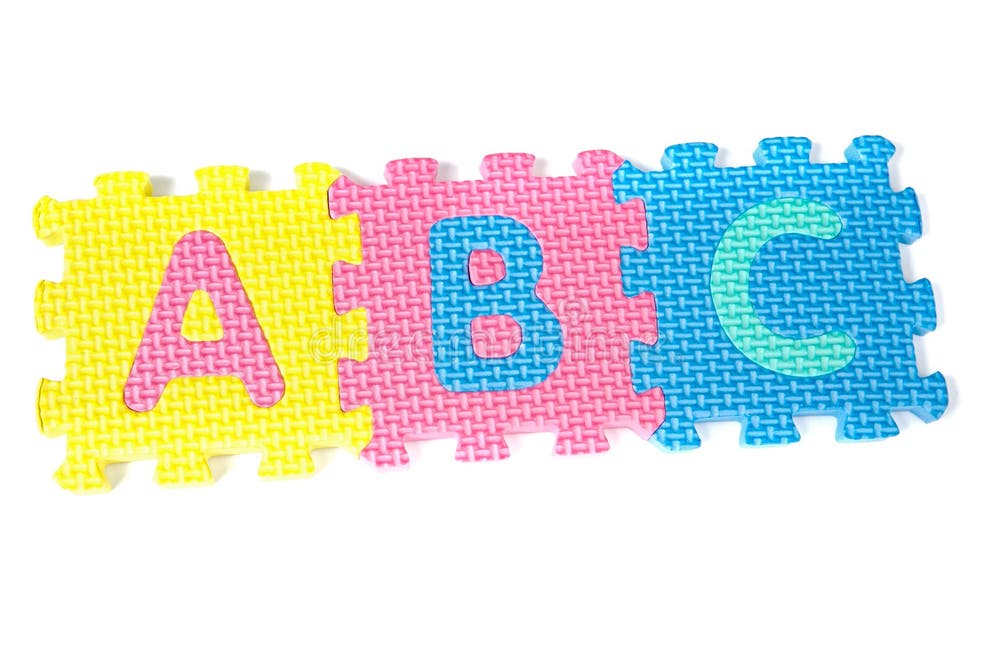 Letters of Colors of the Alphabet Stock Image - Image of font, teach ...