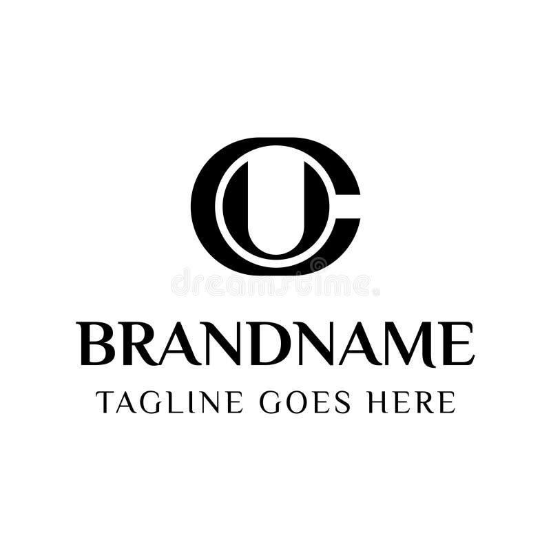 Letters CU Monogram Logo, for Any Business or Identity with CU or UC ...