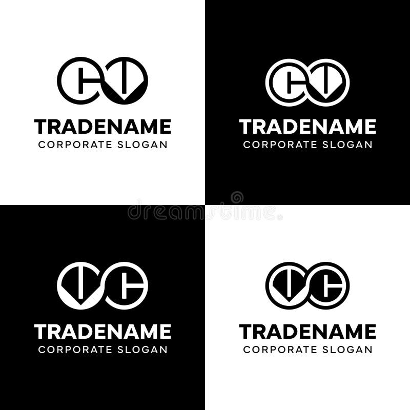 Letters CV and VC Infinity Logo, Suitable for Business with CV or VC ...
