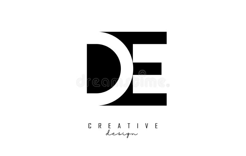 E Negative Logo Design Stock Illustrations – 495 E Negative Logo Design ...