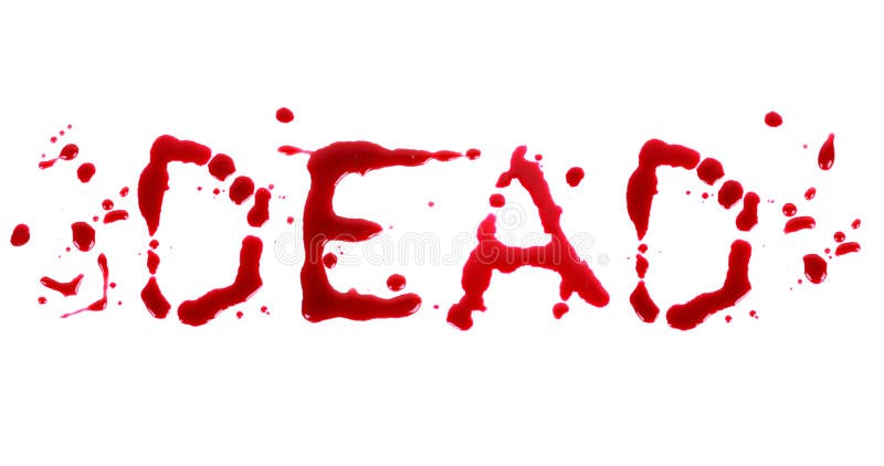 Letters Dead stock image. Image of dead, letters, isolated - 34723613