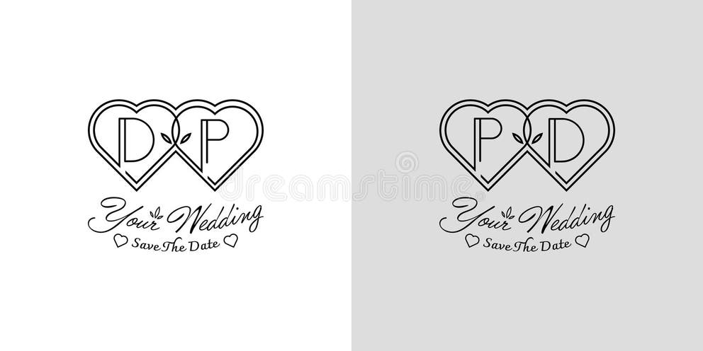 Pd Logo Wedding Stock Illustrations – 256 Pd Logo Wedding Stock ...