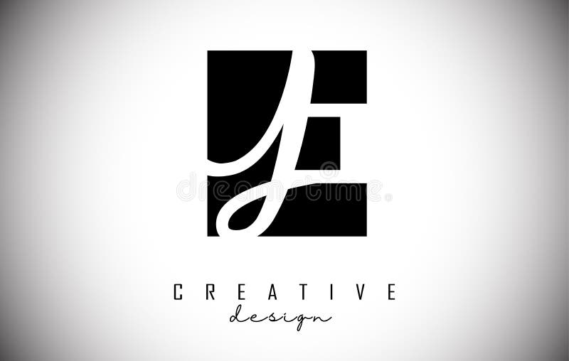 Letters EY Logo with a Minimalist Design. Letters E and Y with ...