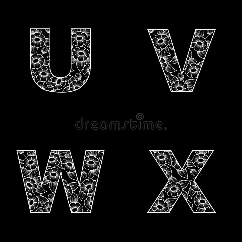 Outline Letters Stock Illustrations – 38,202 Outline Letters Stock ...