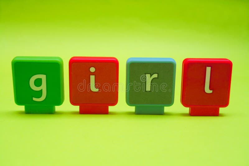 Letters: Girl stock photo. Image of infant, copyspace - 1246580