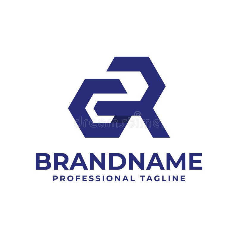 Letters GR Hexagon Logo, Suitable for Any Business with RG or GR ...