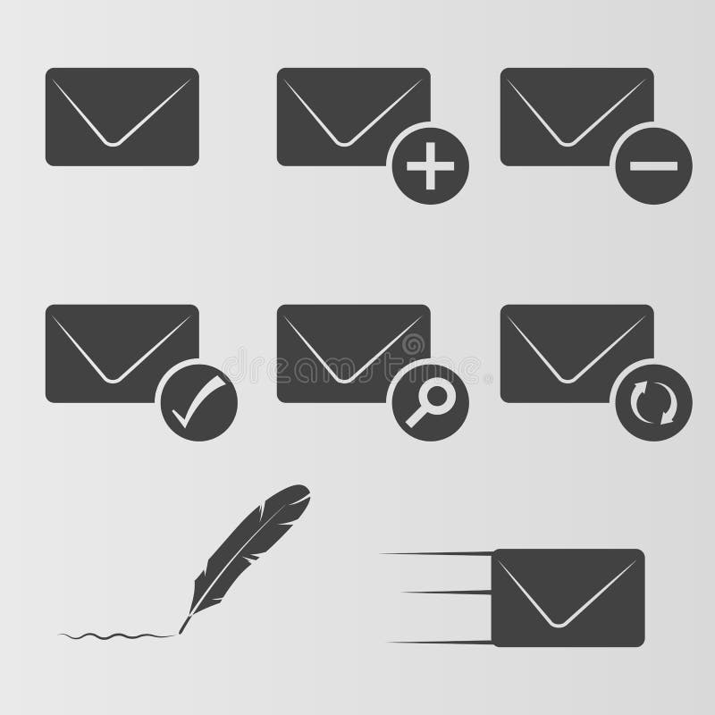 Letters icons stock illustration. Illustration of symbol - 98630360