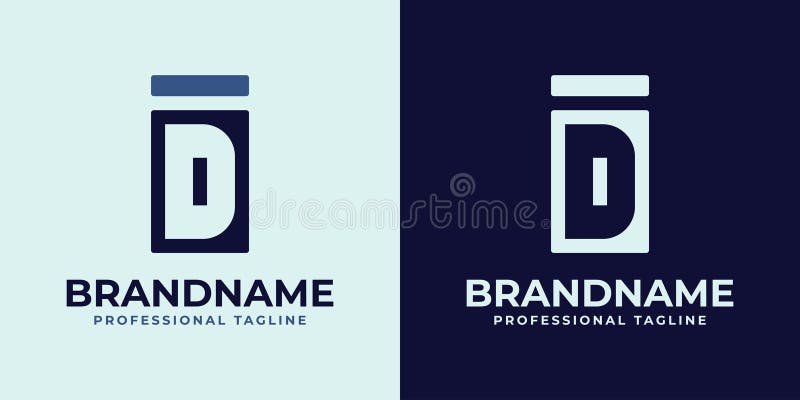 Letters ID Monogram Logo, Suitable for Any Business with DI or ID ...
