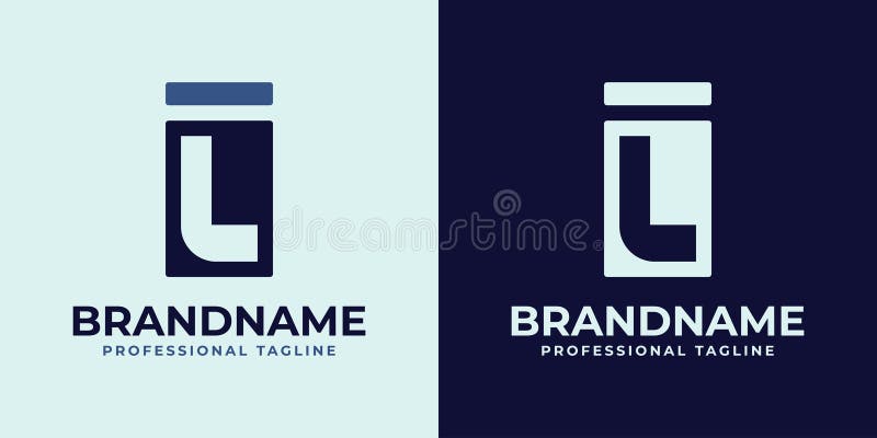 Letters IL Monogram Logo, Suitable for Any Business with LI or IL ...