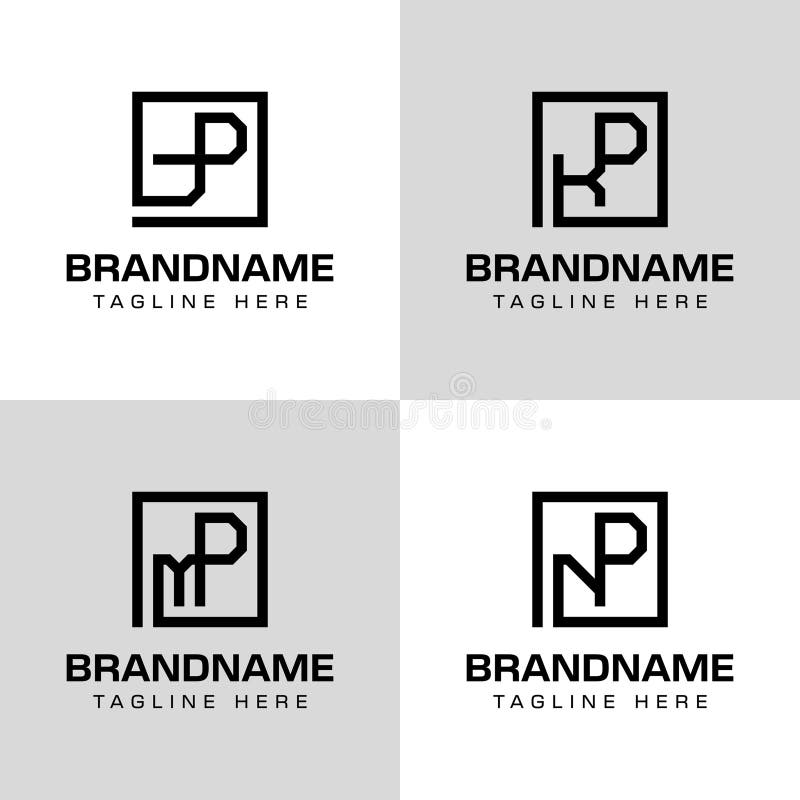 Letters JD KD MD ND Monogram Logo Set, for Business with JD DJ KD DK MD ...