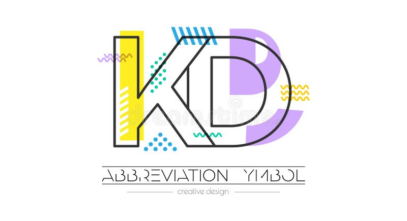 The Logo is the Abbreviation of LDR Long Distance Relationship. Stock ...