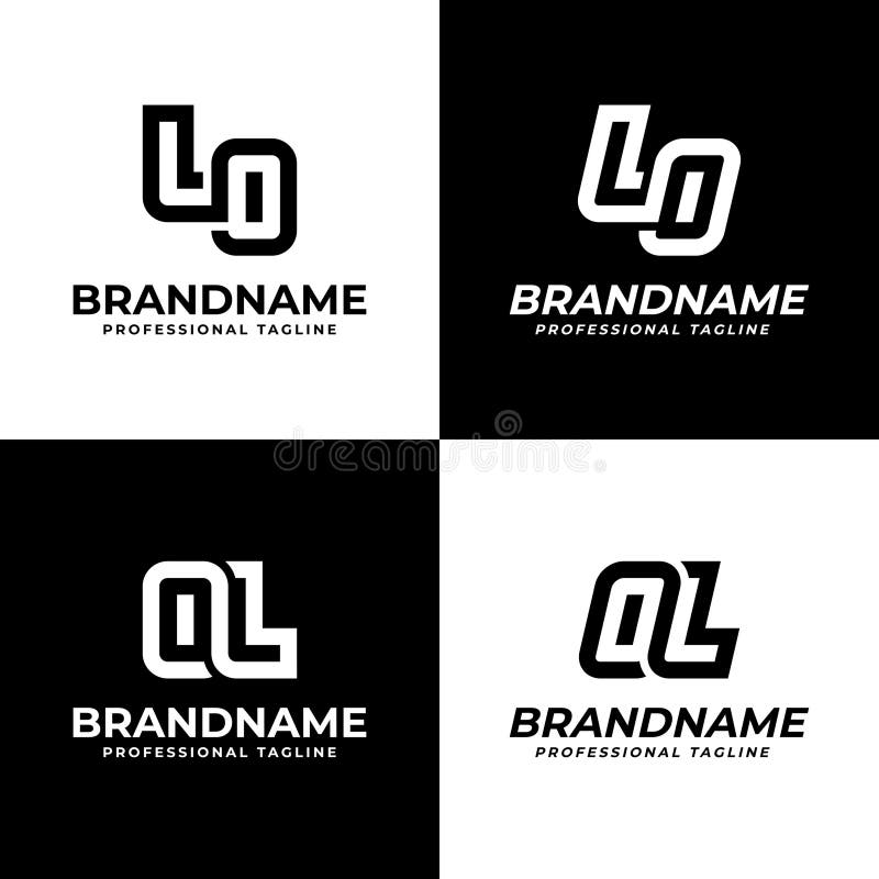Letters LO and OL Monogram Logo, Suitable for Any Business with LO or ...