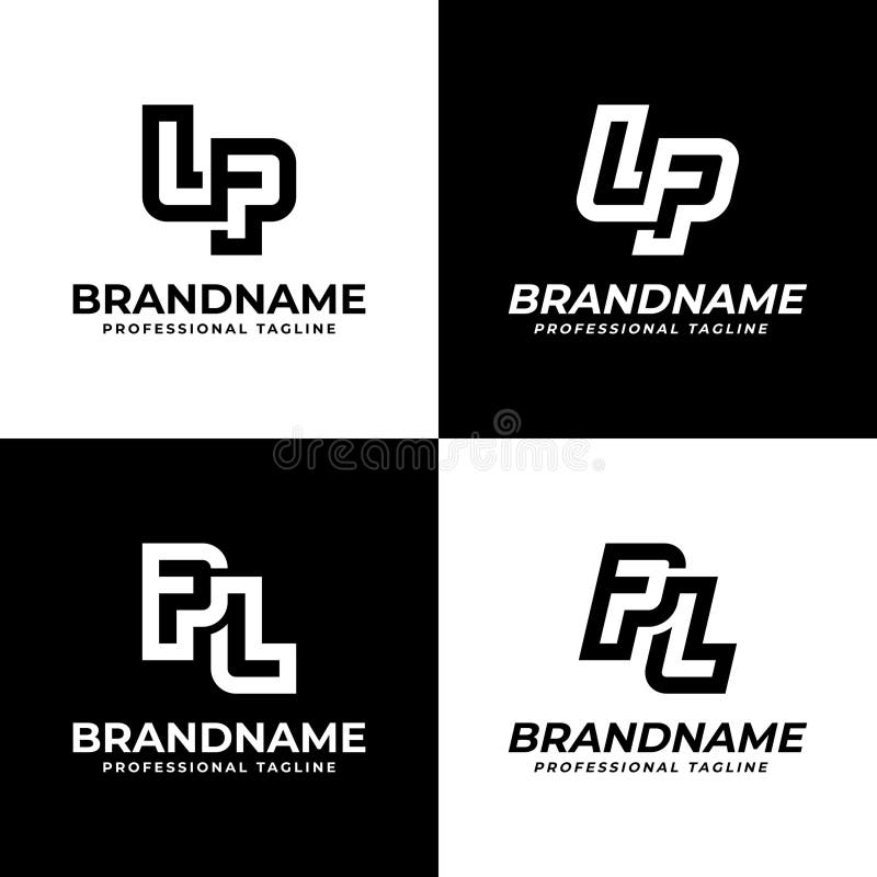 Letters LP and PL Monogram Logo, Suitable for Any Business with LP or ...