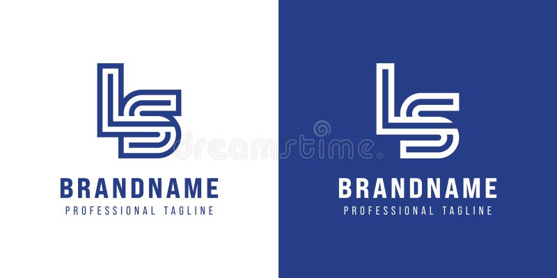Letters LS Monogram Logo, Suitable for Any Business with LS or SL ...