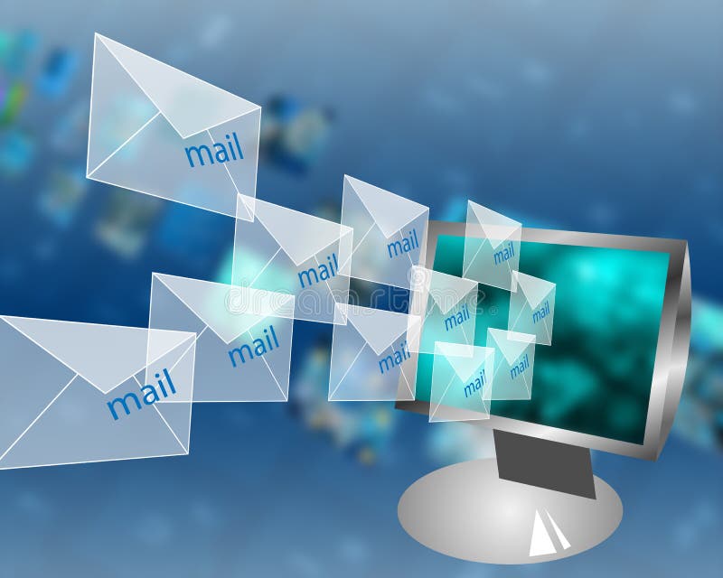 Letters stock illustration. Illustration of ebusiness - 52600366