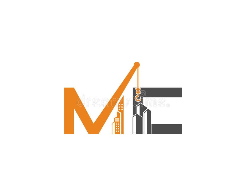 Letters MC Real Estate Construction Logo. Stock Vector - Illustration ...