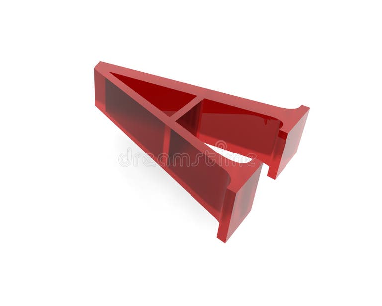 Letters Model Rendering, Computer-generated Special Effects Stock ...