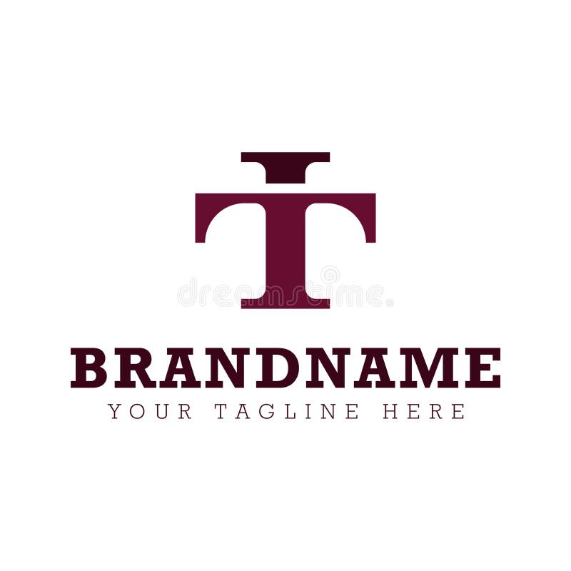 Letters it Monogram Logo, for Business with TI and it Initials Stock ...