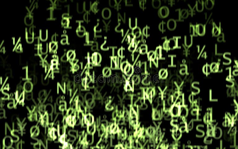 Cyber Code Letters Stock Illustrations – 1,112 Cyber Code Letters Stock ...