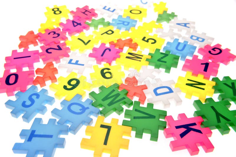 Letters & numbers stock image. Image of concept, macro - 3434803