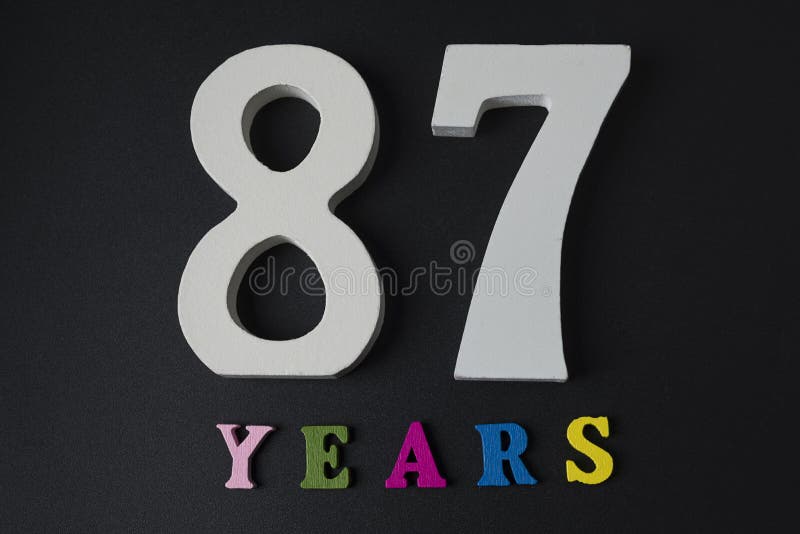 Number Eighty Seven Yellow Plate Stock Photos - Free & Royalty-Free ...