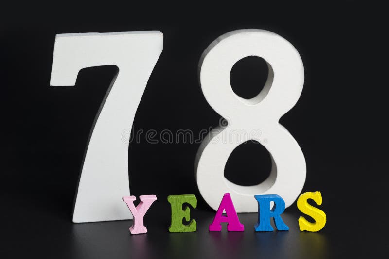 Number Seventy Eight Yellow Plate Stock Photos - Free & Royalty-Free ...