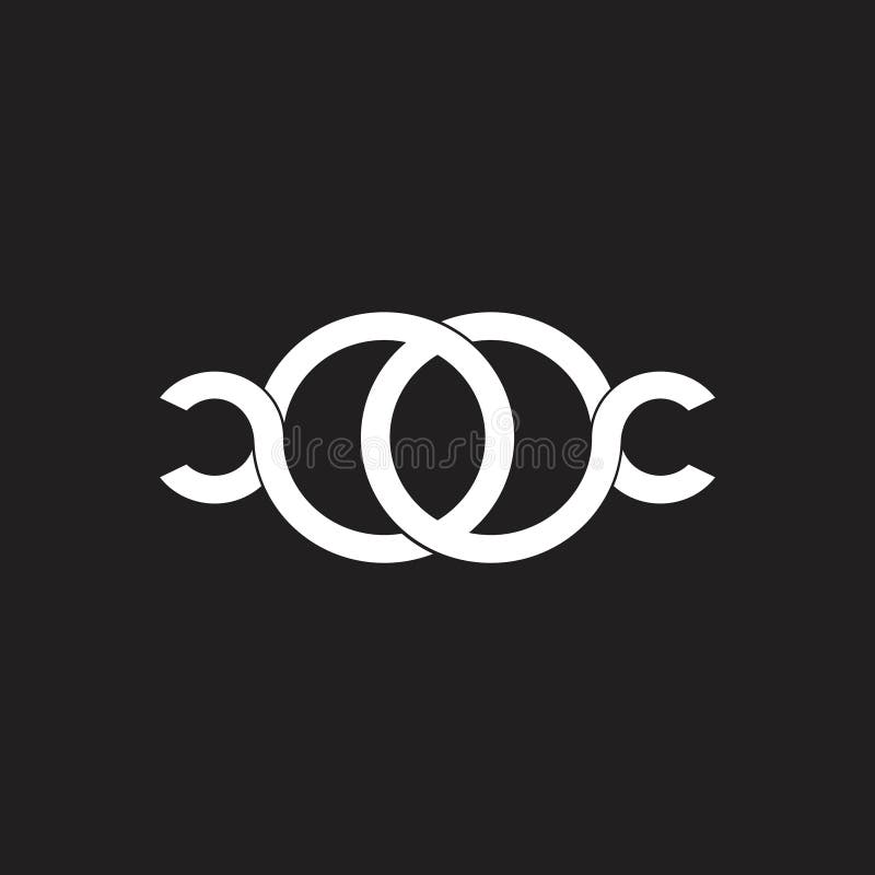 Letters Oc Linked Rings Logo Vector Stock Vector - Illustration of ...